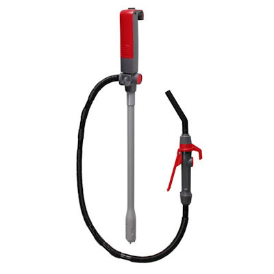 TeraPump Telescopic Battery Operated Fuel and Liquid Transfer Pump ...